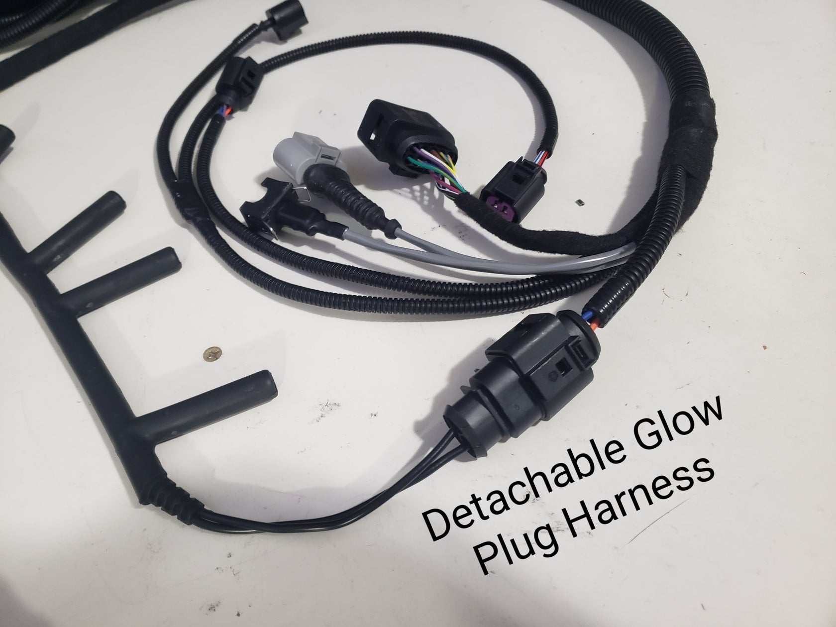 ALH TDI Stand Alone Wiring Harness with Glow Plugs and MAF for 1999-20 ...